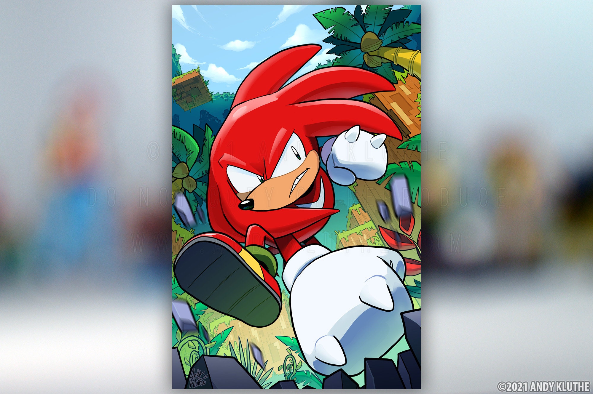 Red Rumble 11x17 Print - Etsy