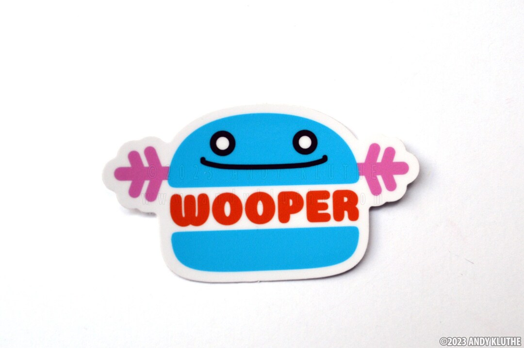 WOOPER WOOPER WOOPER Sticker - Etsy