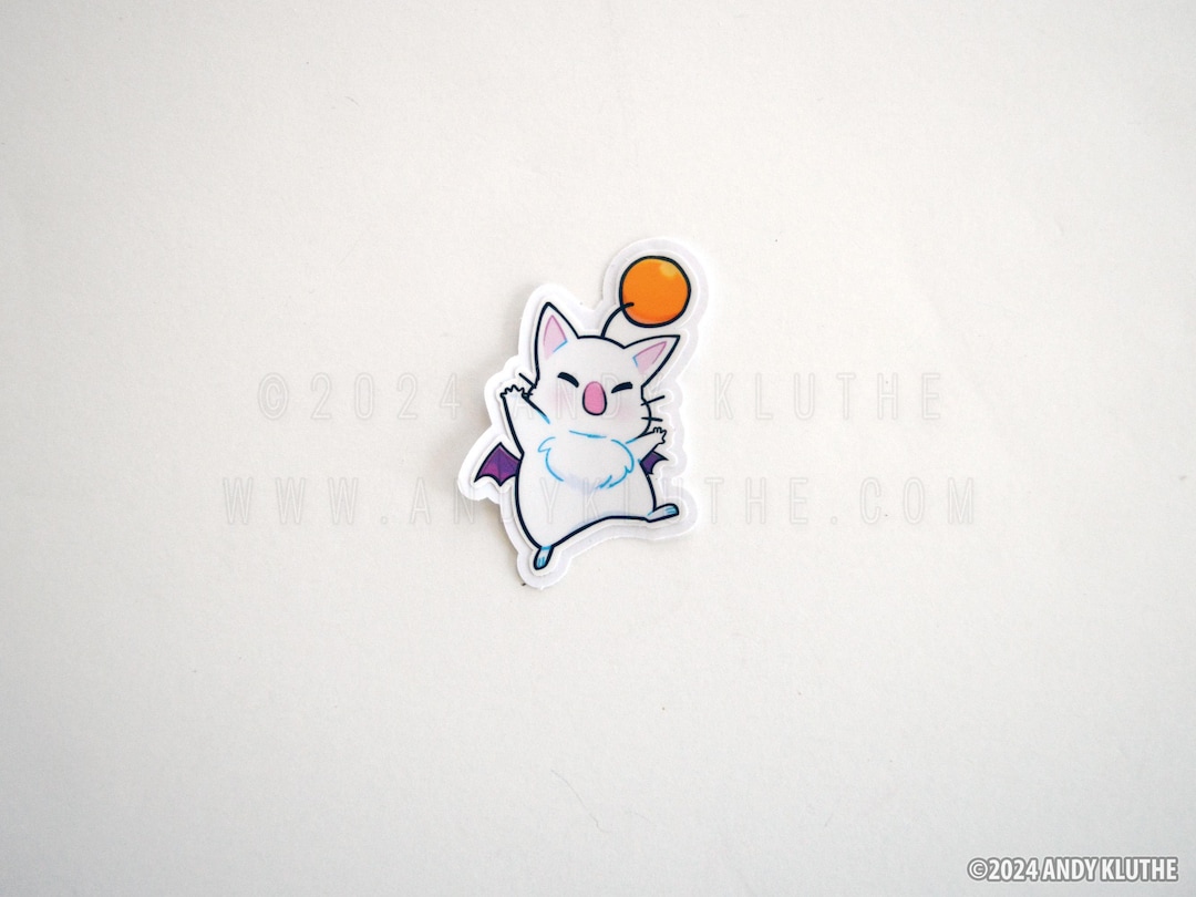 Moogle Sticker - Etsy