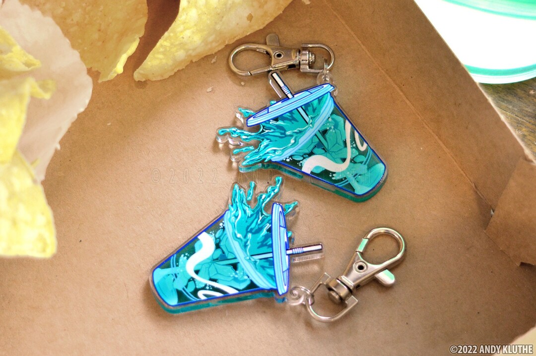 Blast of Baja - Acrylic Keychain - Etsy