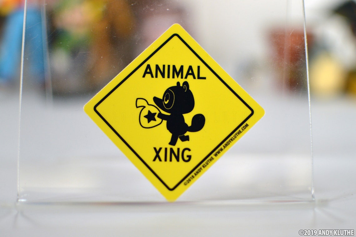 ANIMAL XING Sticker 2 Vinyl Sticker - Etsy.de