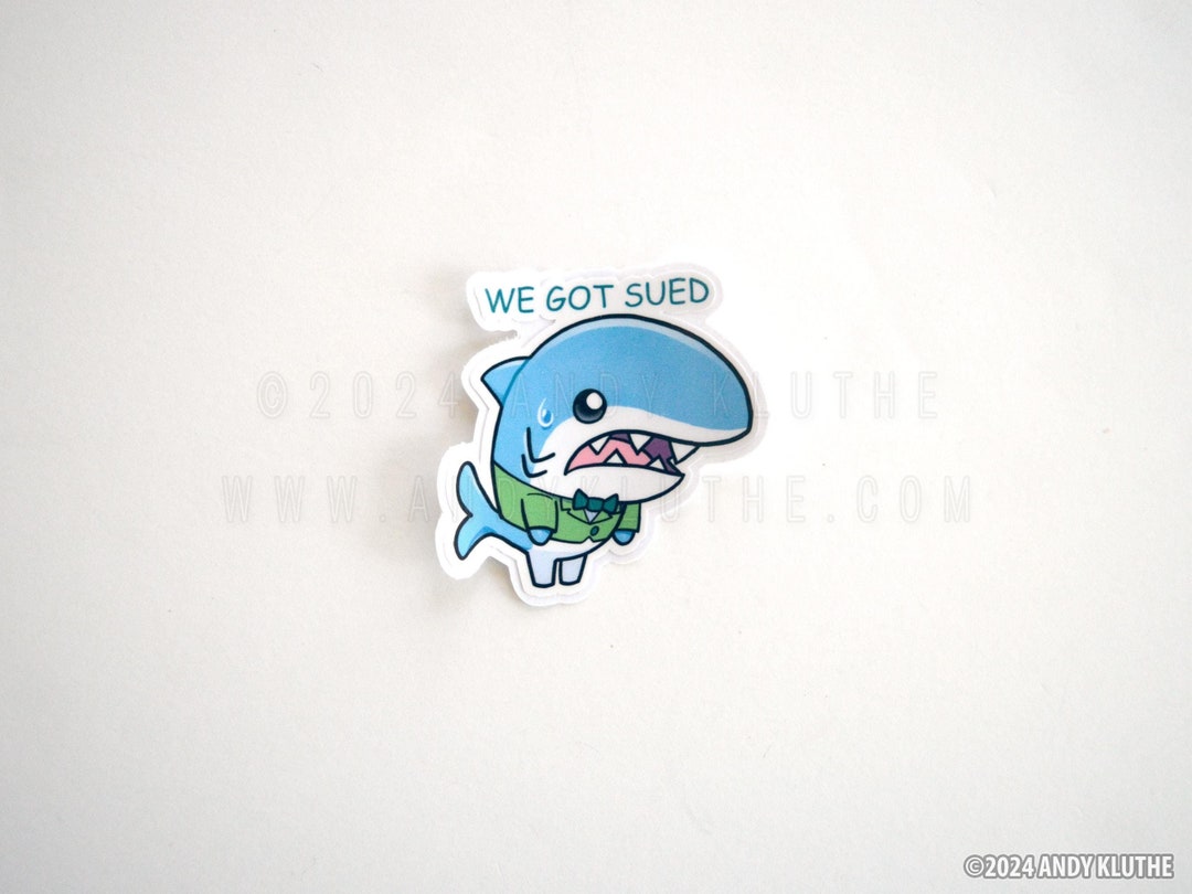 We Got Sued Shark - Etsy