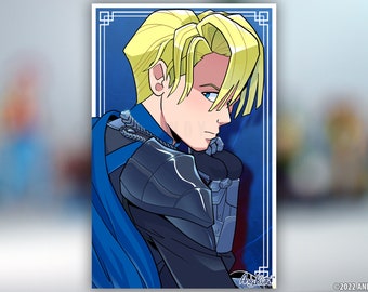 Dimitri X Felix Fire Emblem Three Houses Print A5 - Etsy