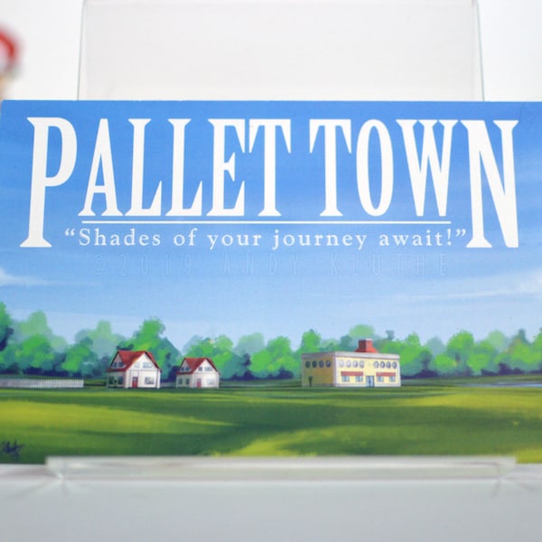 Pallet Town - Etsy
