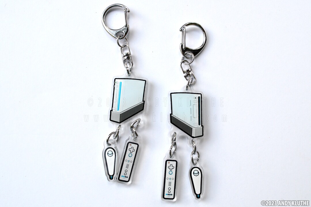 Wiimote Keychain - Etsy