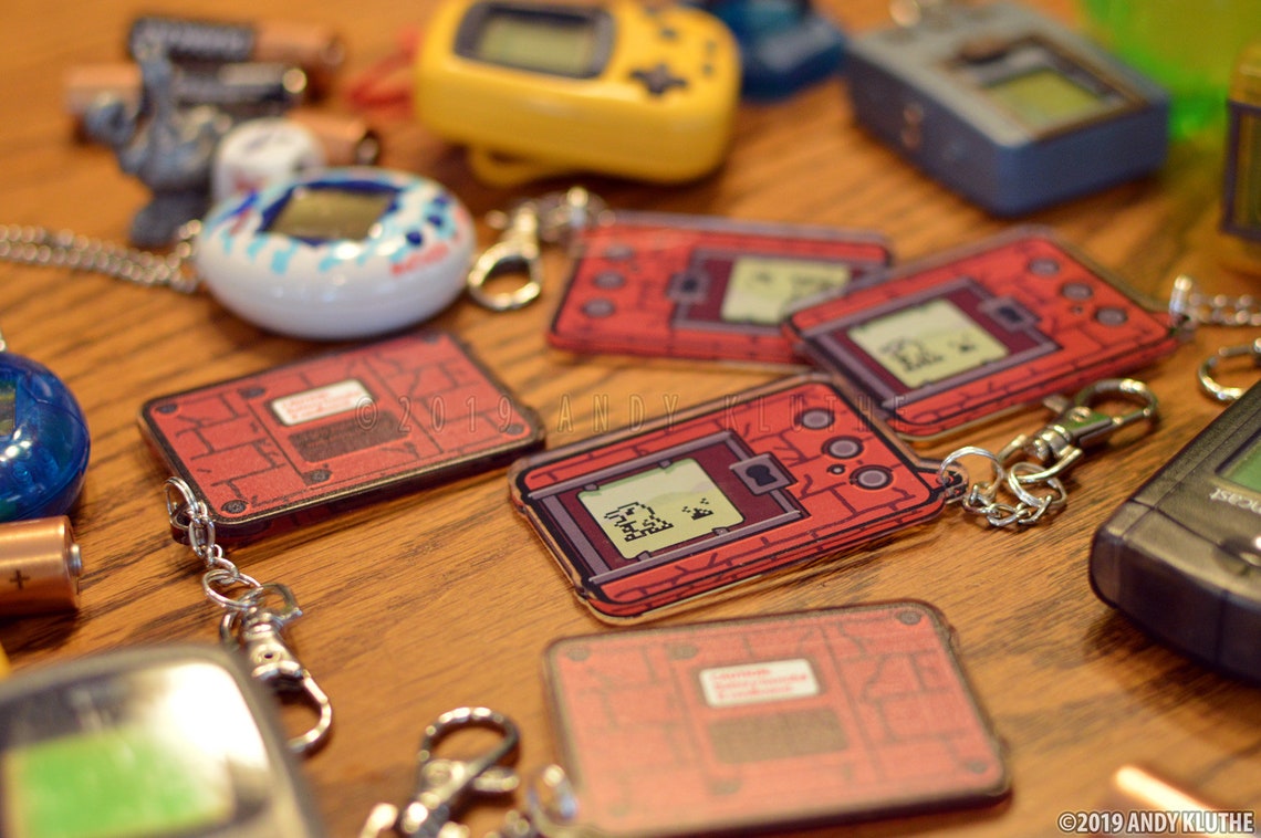 Digital Monster Virtual Pet 2.5 Acrylic Charm - Etsy UK