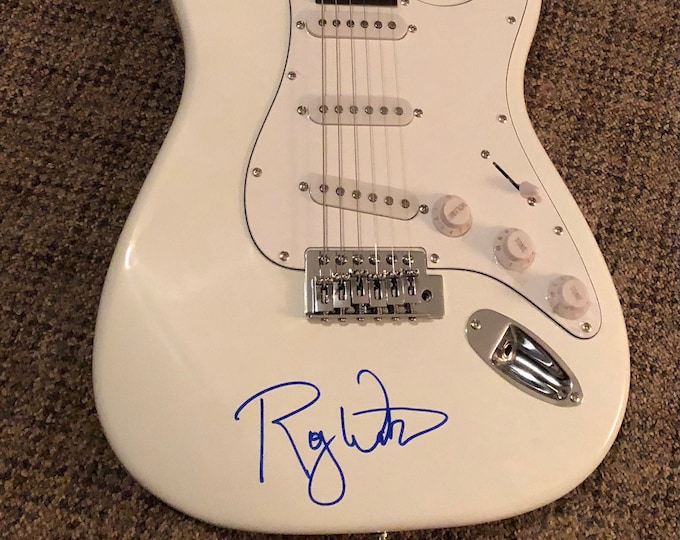 ROGER WATERS Pink Floyd Autographed Signed Full Size GUITAR - Etsy