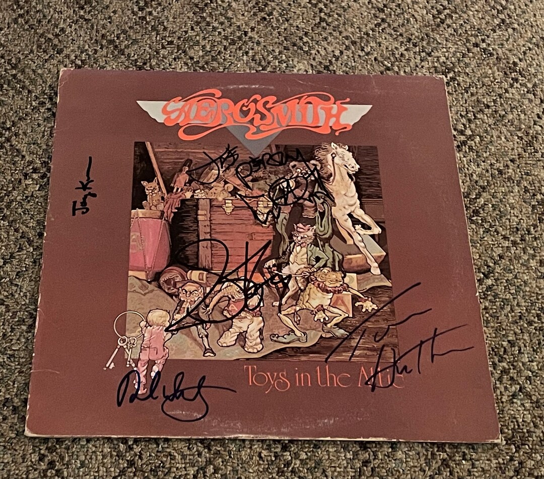 AEROSMITH Signed AUTOGRAPHED #1 RECORD Vinyl - Etsy