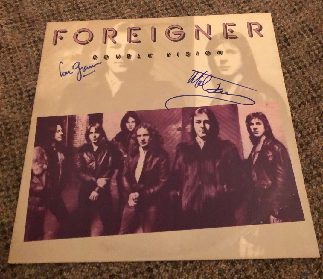 FOREIGNER Signed Autographed #1 RECORD Vinyl - Etsy