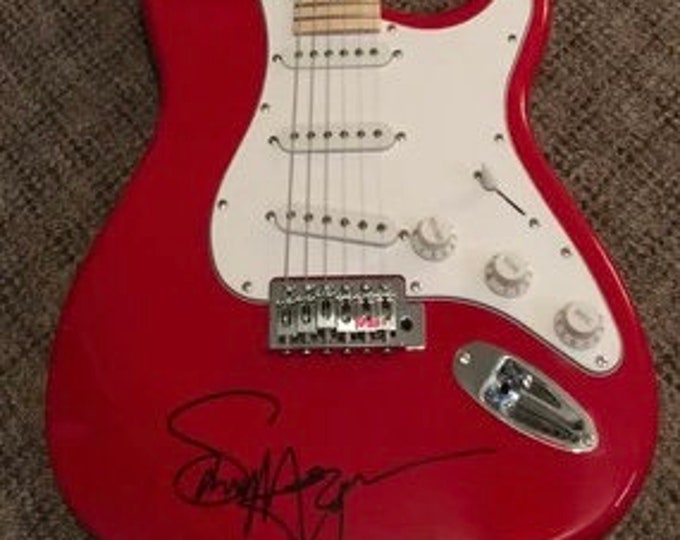 VAN HALEN Sammy Hagar AUTOGRAPHED Signed Full Size Guitar - Etsy