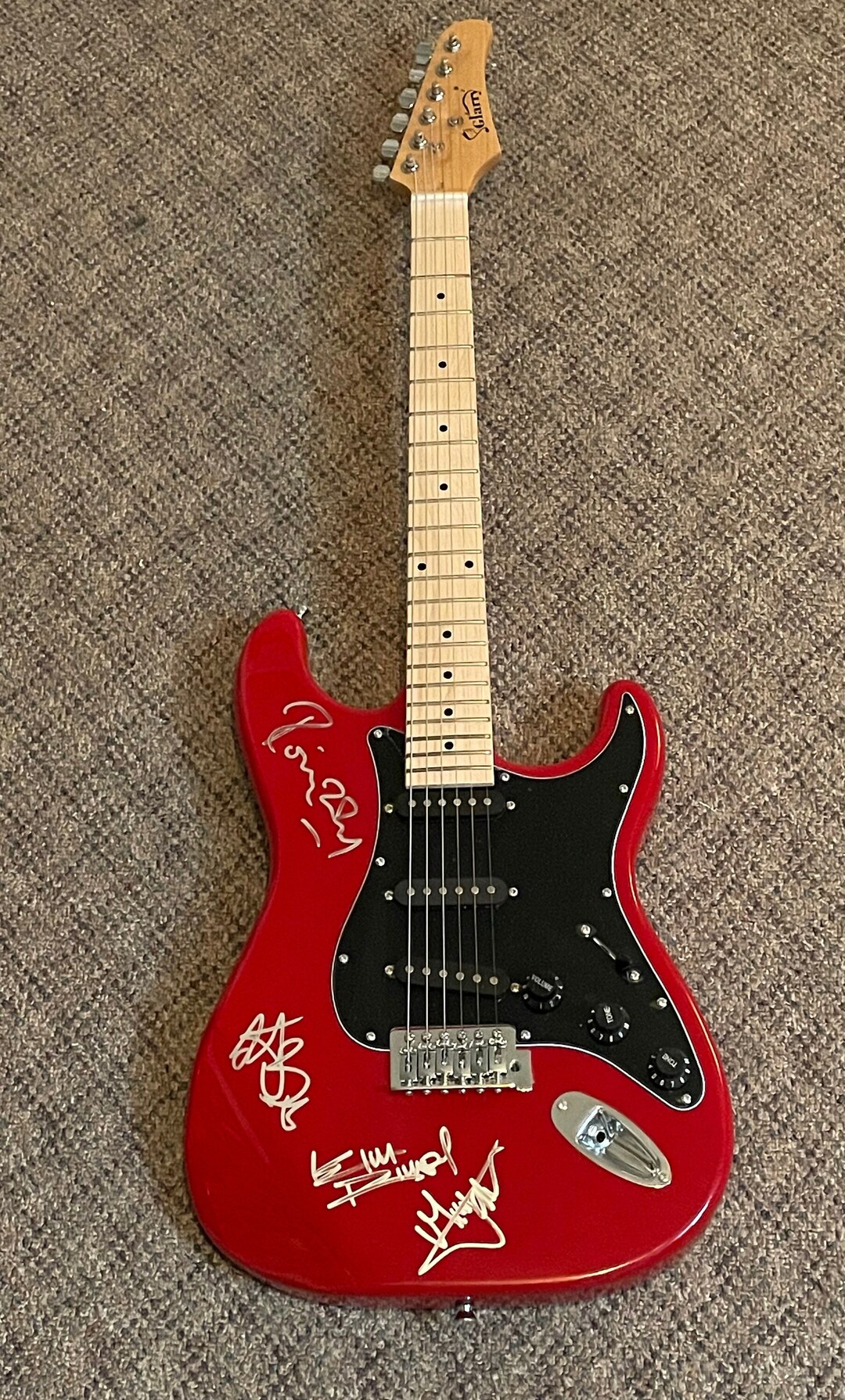 THE ROLLING STONES Autographed Signed Full Size Guitar - Etsy