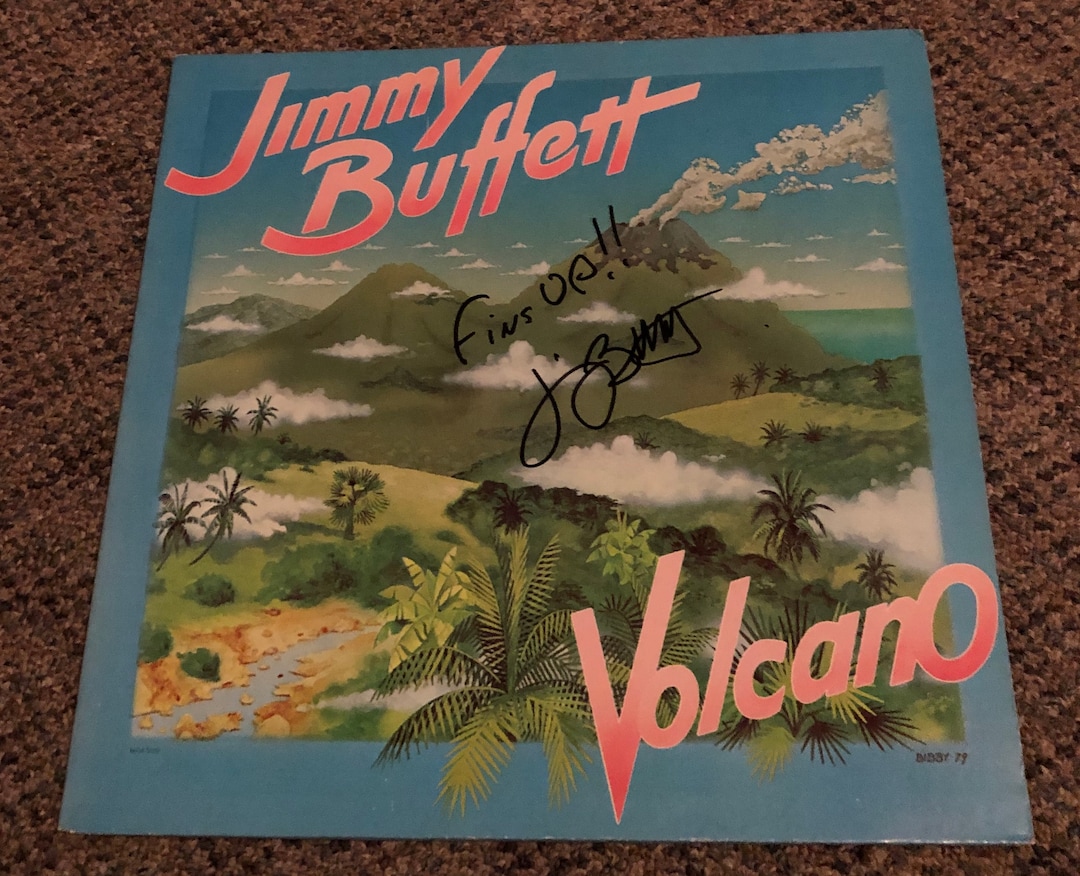 JIMMY BUFFETT Autographed Vinyl RECORD - Etsy
