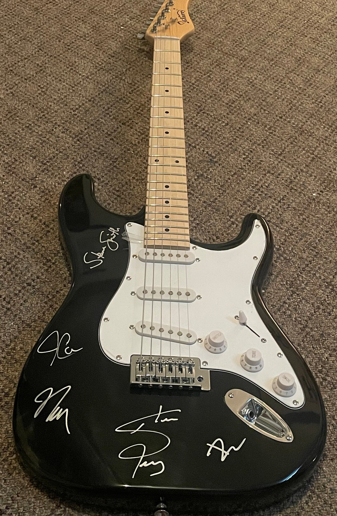JOURNEY W/ Steve Perry Signed AUTOGRAPHED Full Size Guitar - Etsy