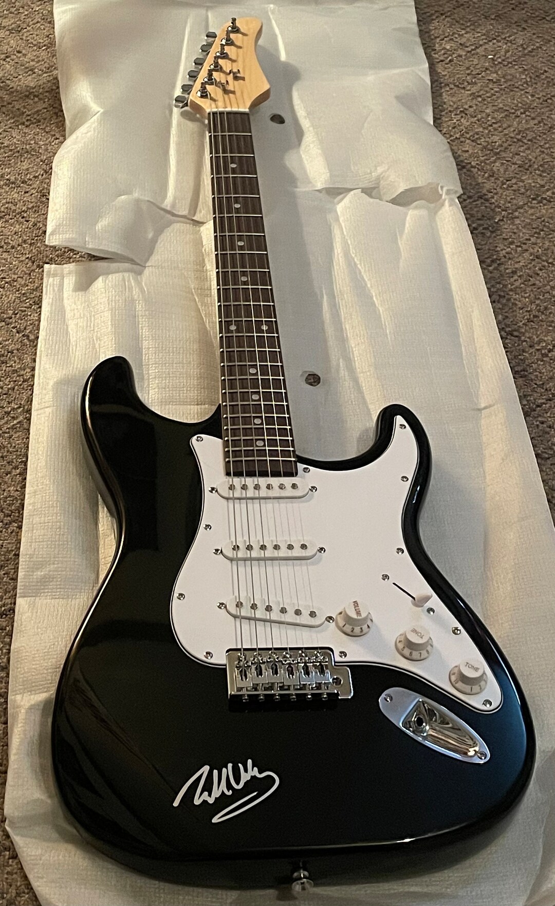 EDDIE VAN HALEN Autographed Signed Full Size New Guitar - Etsy