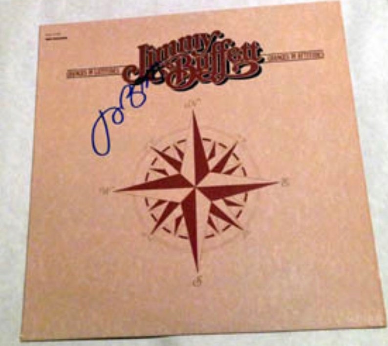 JIMMY BUFFETT Autographed 1 RECORD Vinyl - Etsy