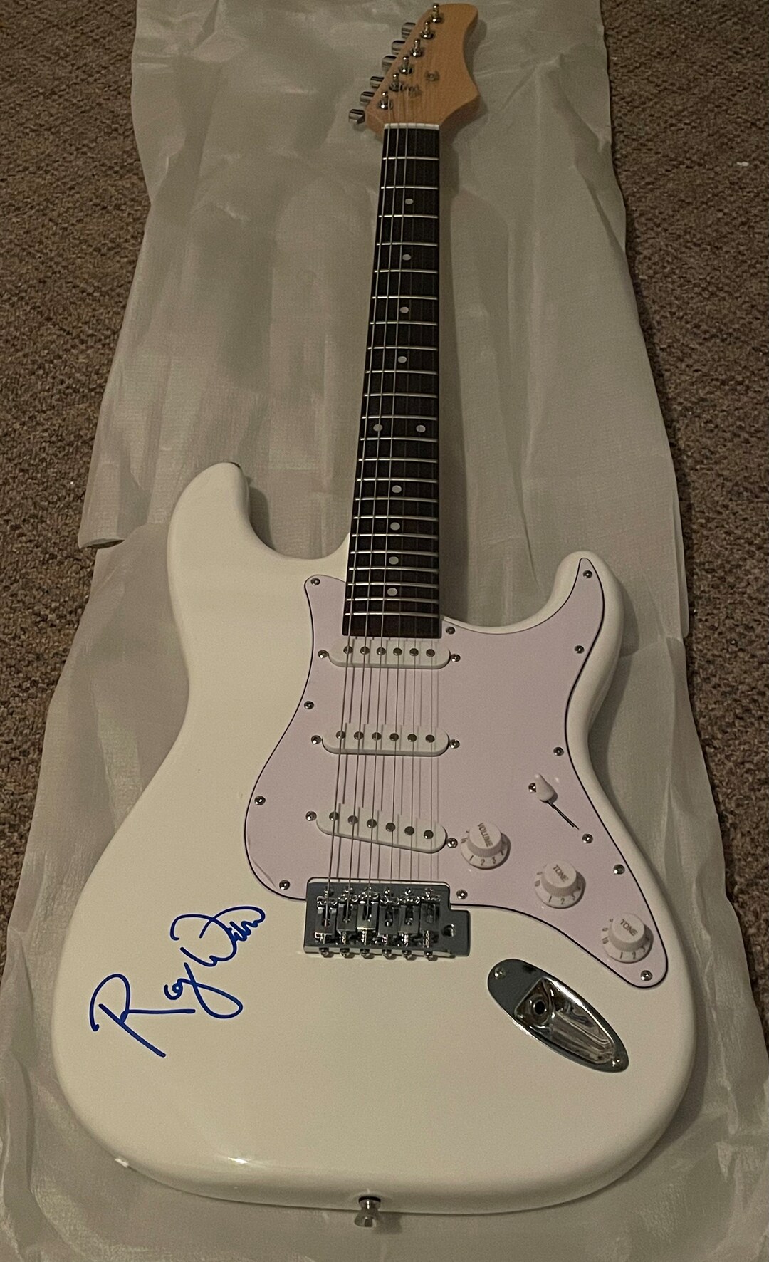 ROGER WATERS Pink Floyd Autographed Signed Full Size GUITAR - Etsy