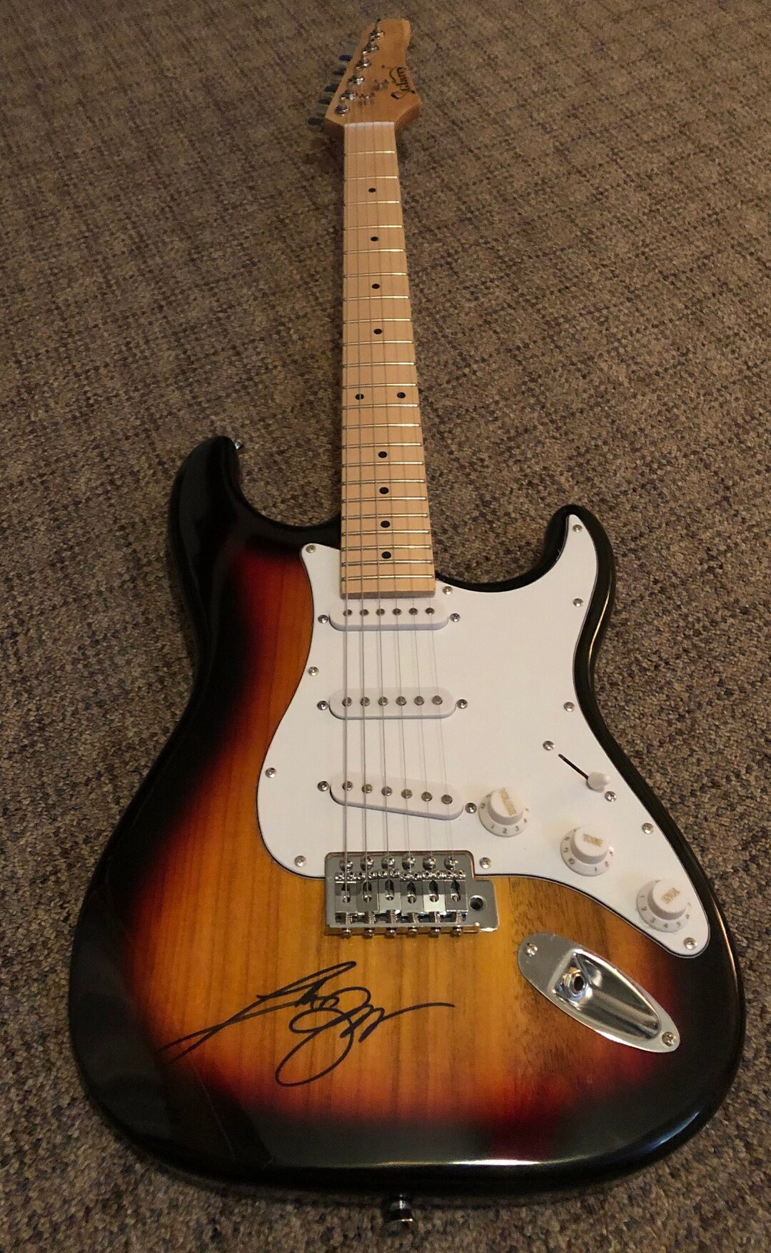 LUKE BRYAN Signed AUTOGRAPHED Full Size Guitar - Etsy