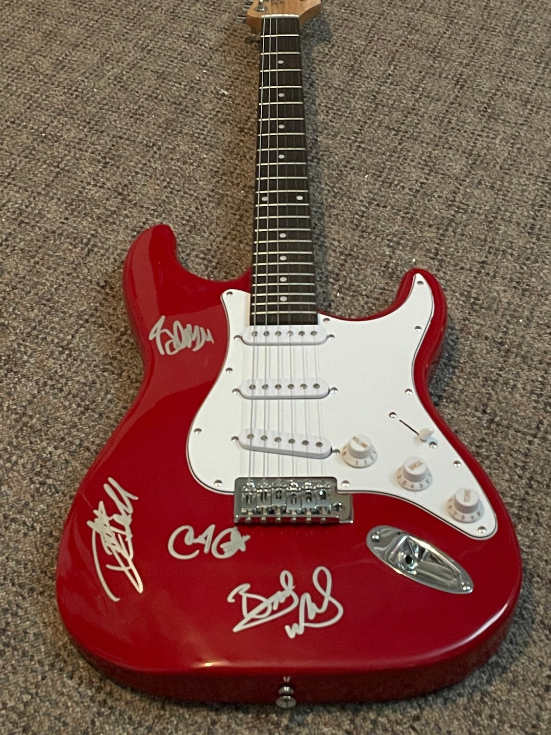 POISON Group Signed AUTOGRAPHED New GUITAR - Etsy