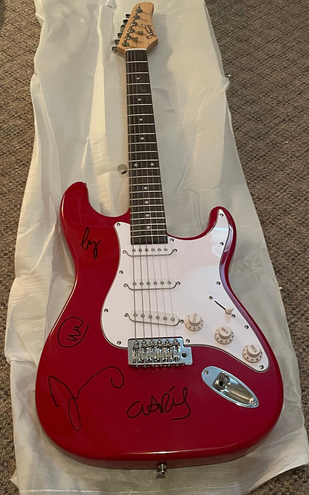 COLDPLAY Signed AUTOGRAPHED Full Size Guitar - Etsy