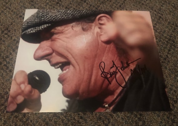 AC/DC brian johnson AUTOGRAPHED signed 8x10 photo | Etsy