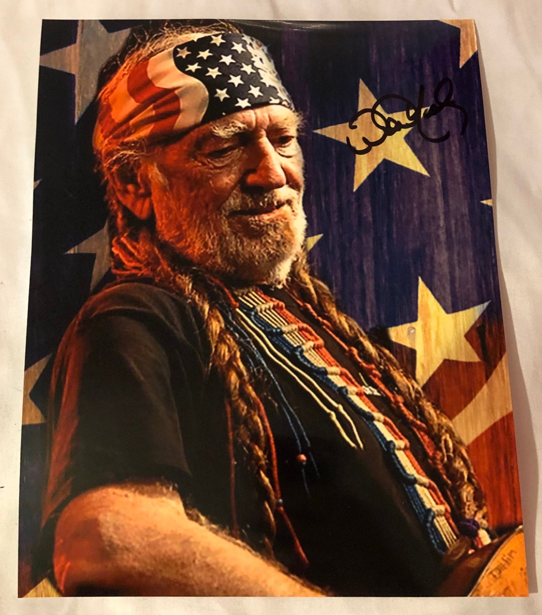 WILLIE NELSON Signed AUTOGRAPHED 8x10 Photo - Etsy