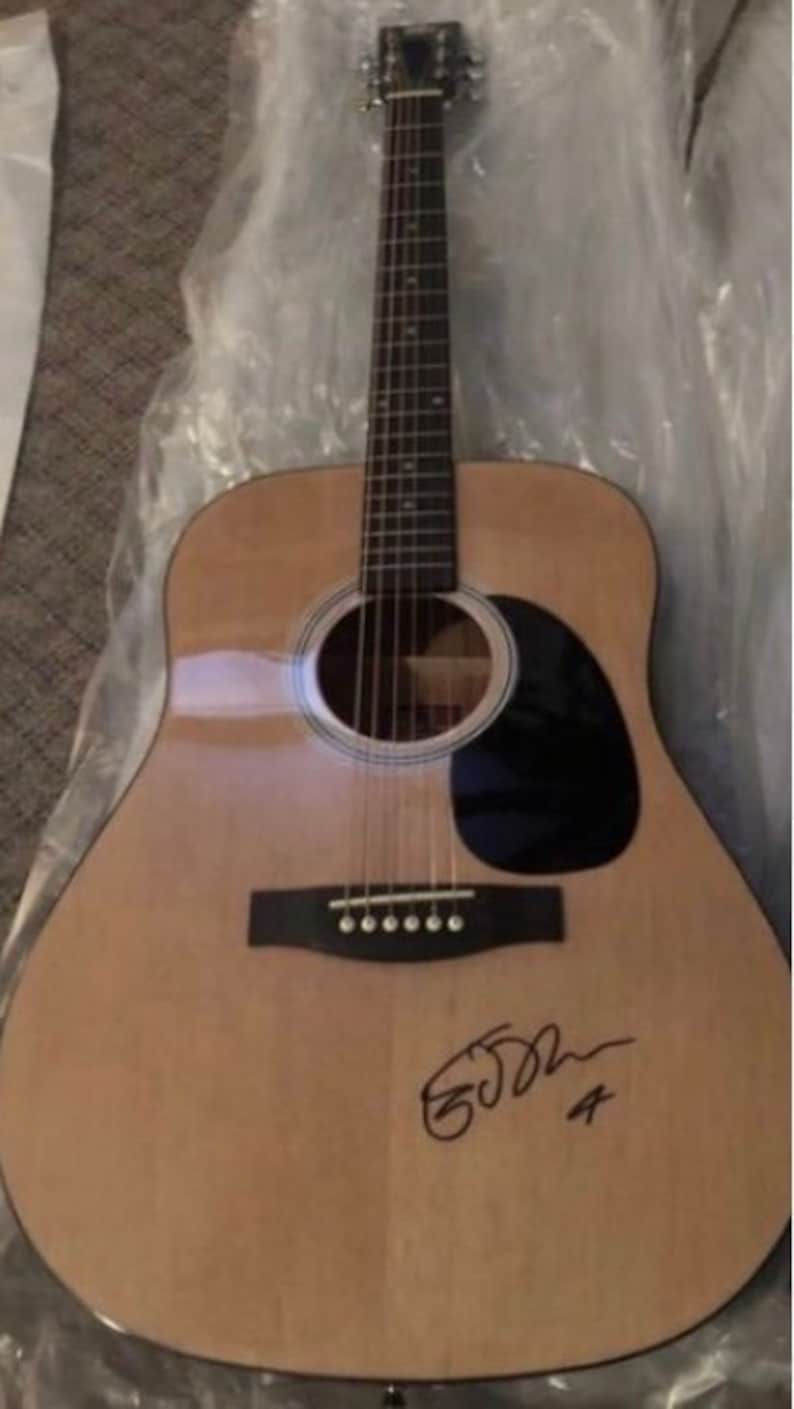 ED SHEERAN Autographed Signed Full Size GUITAR - Etsy