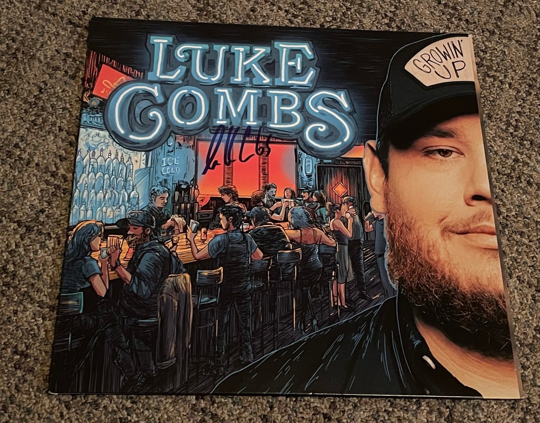 LUKE COMBS Autographed Signed #1 Vinyl RECORD - Etsy