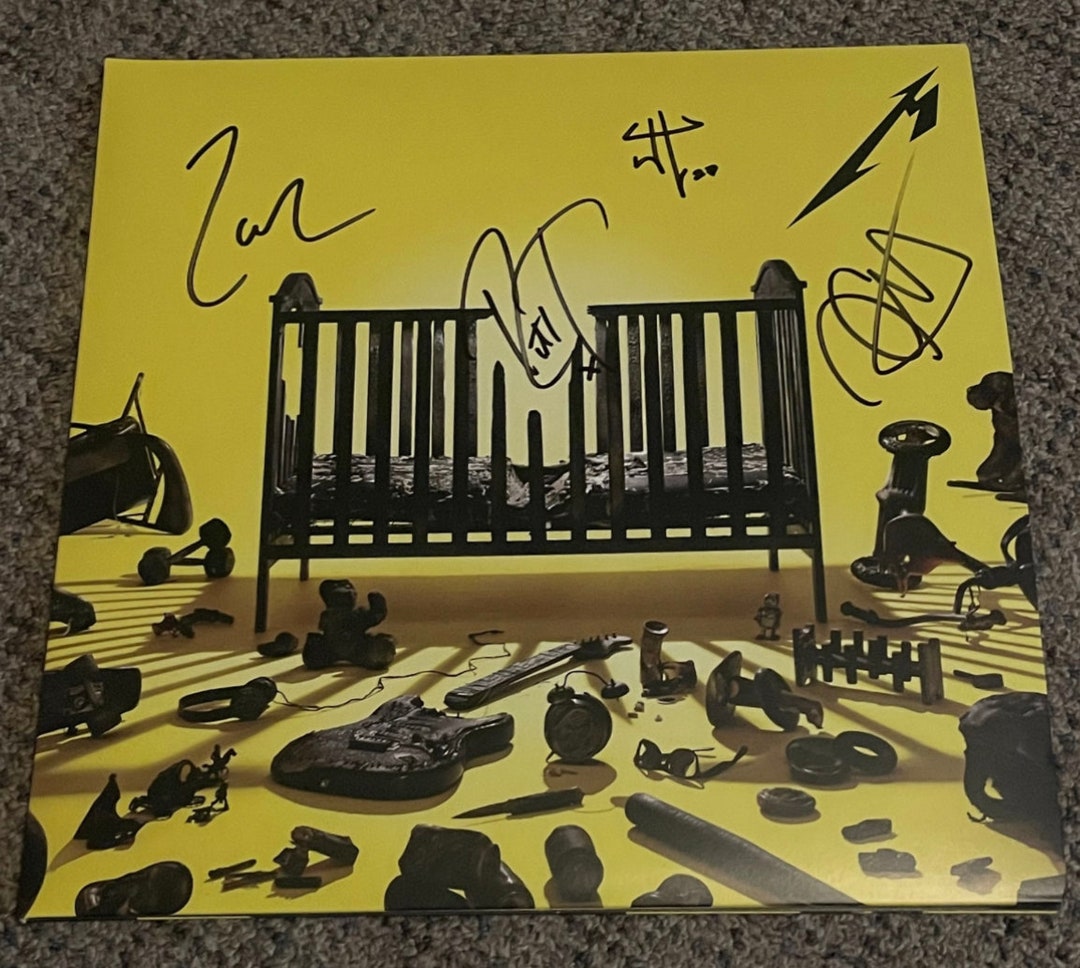 METALLICA Autographed 72 SEASONS Record Vinyl - Etsy