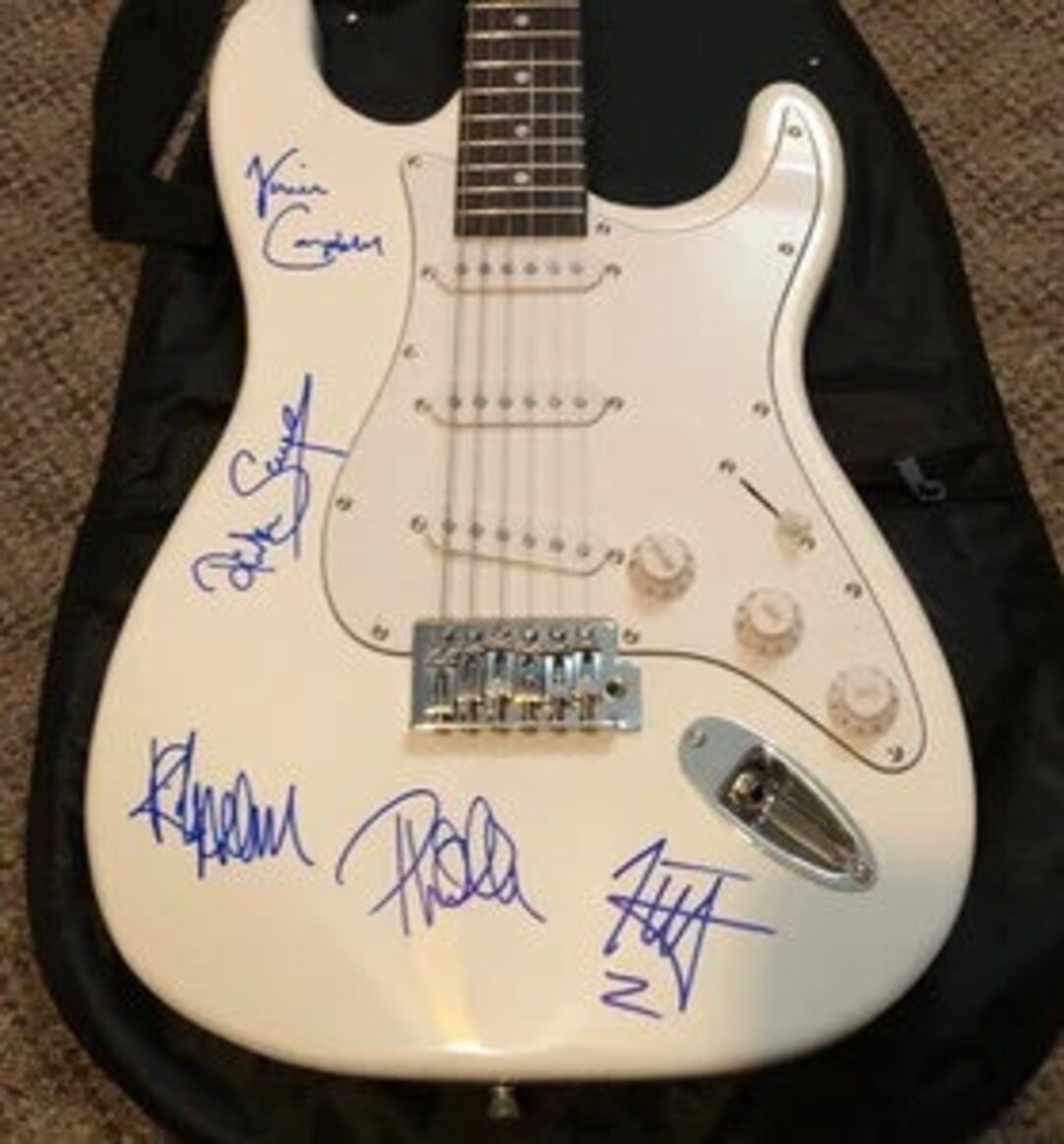DEF LEPPARD Signed AUTOGRAPHED Full Size Guitar - Etsy