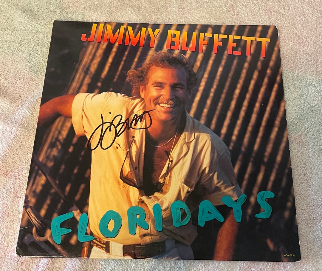 JIMMY BUFFETT Autographed SIGNED #1 Record Vinyl - Etsy