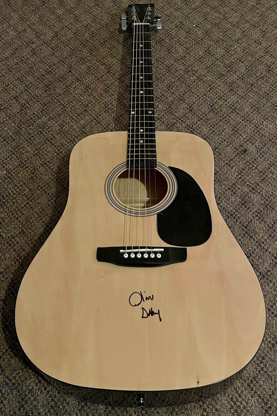 OLIVER ANTHONY Rare AUTOGRAPHED Signed Full Size Guitar - Etsy