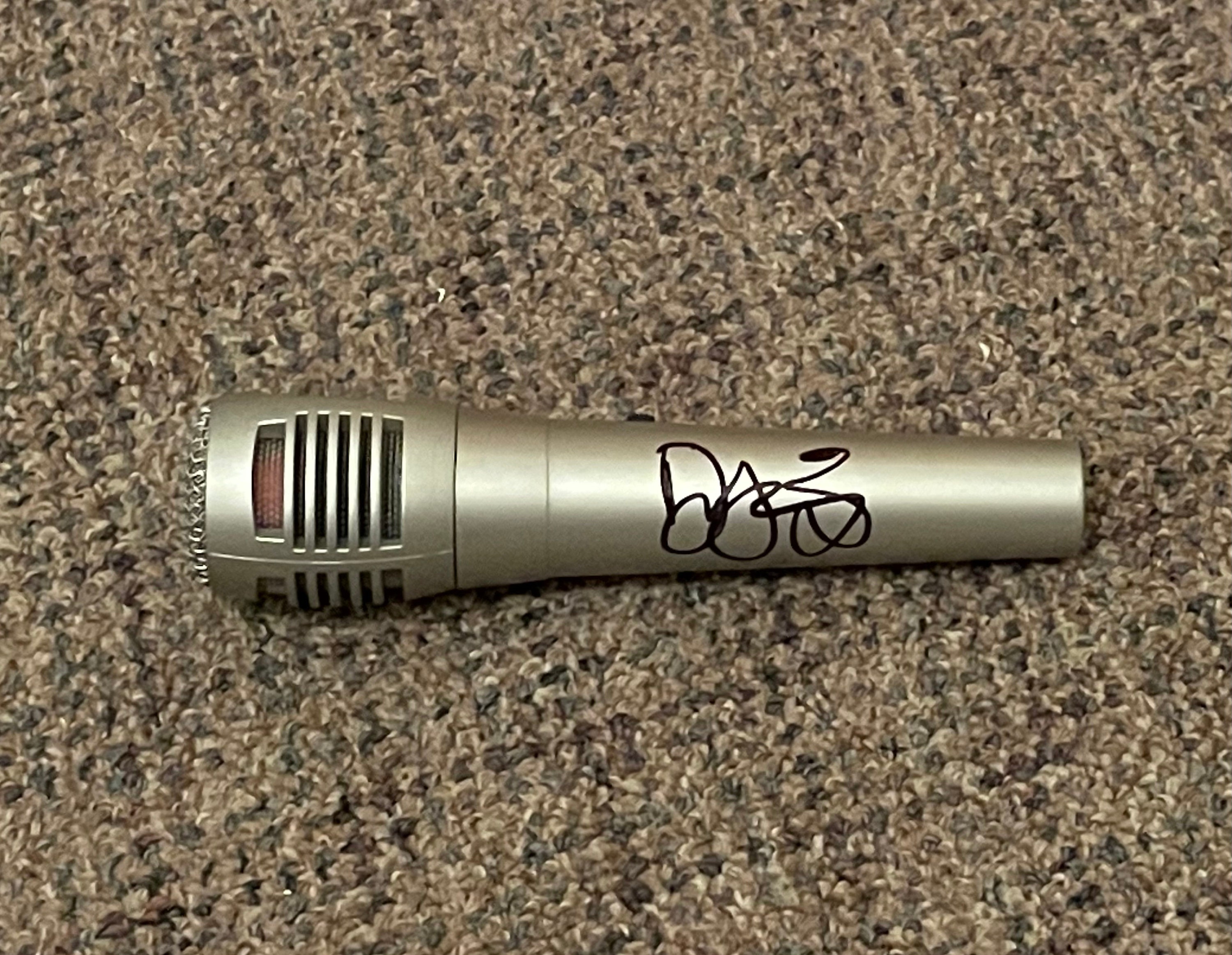 DEPECHE MODE Dave Gahan Signed AUTOGRAPHED Full Size Microphone - Etsy