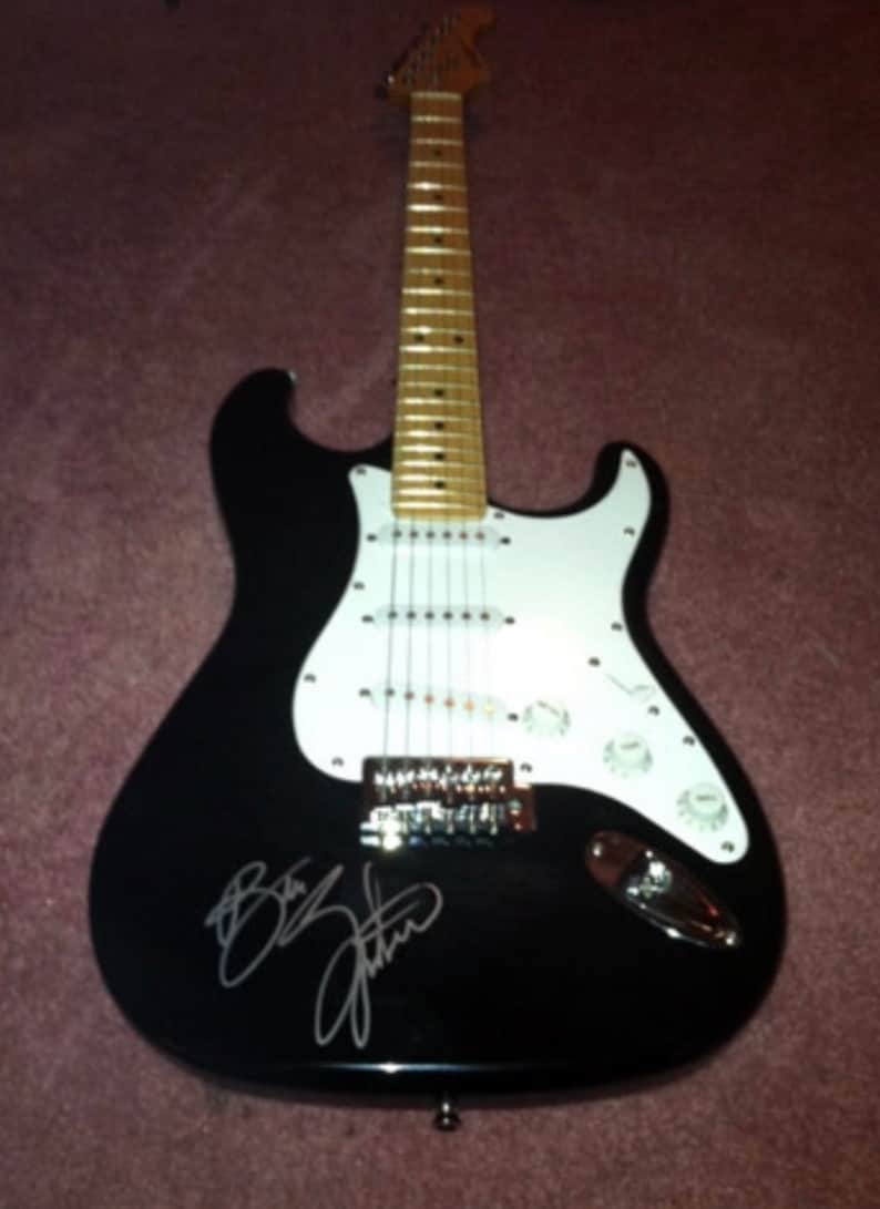 BRUCE SPRINGSTEEN Autographed Signed Full Size GUITAR - Etsy