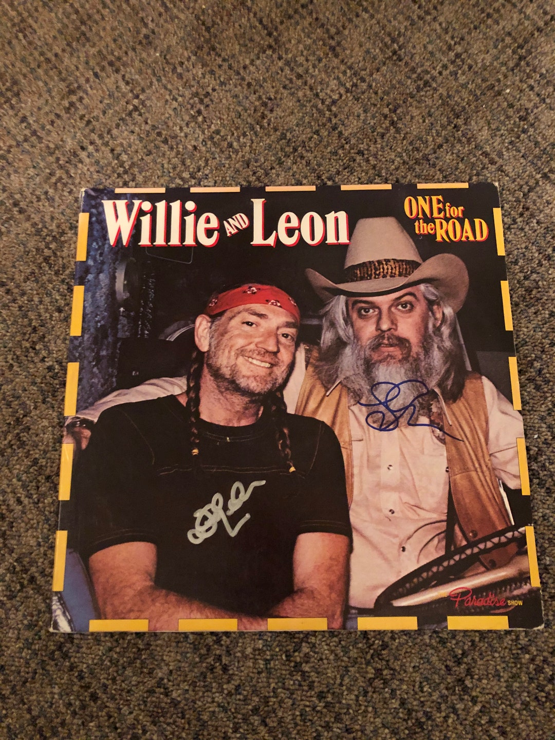 WILLIE NELSON & Leon Russell Autographed Signed #1 Record VINYL - Etsy