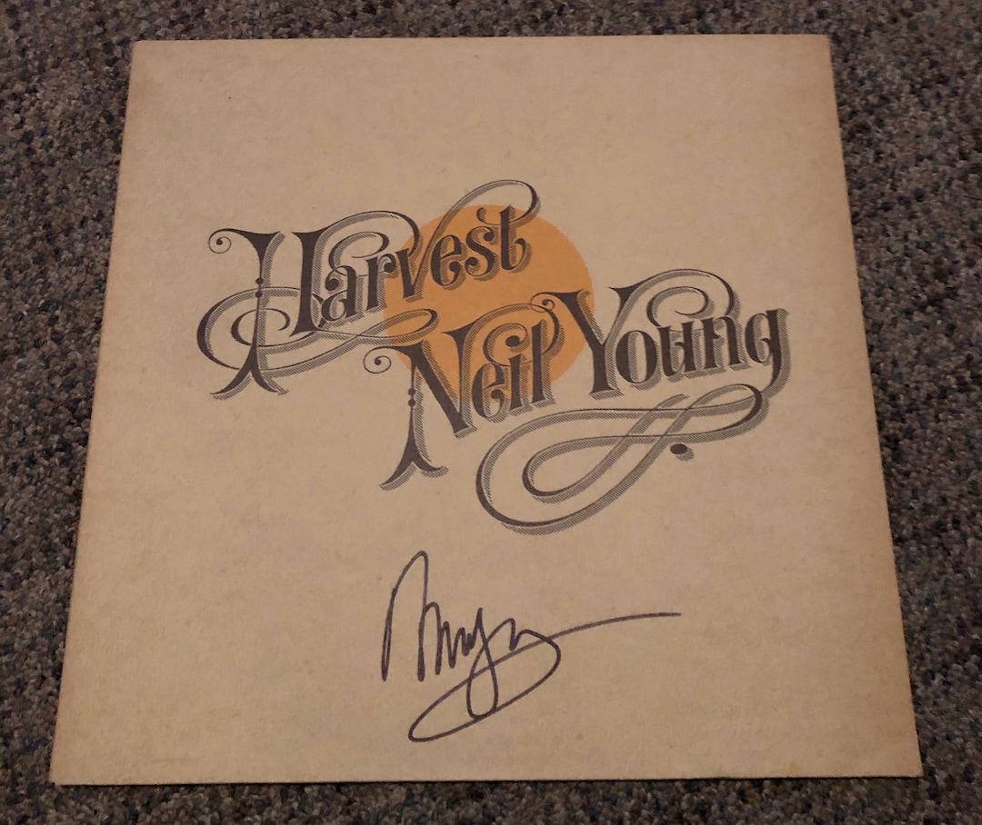 NEIL YOUNG Autographed Signed #1 Vinyl RECORD - Etsy