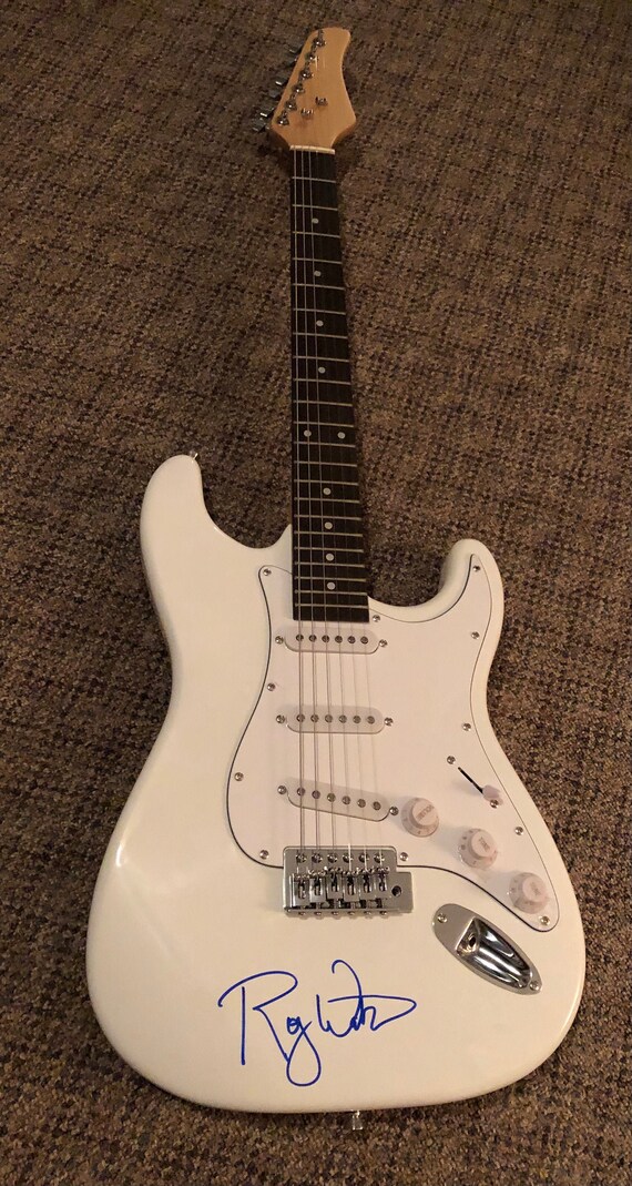 ROGER WATERS Pink Floyd Autographed Signed Full Size GUITAR | Etsy