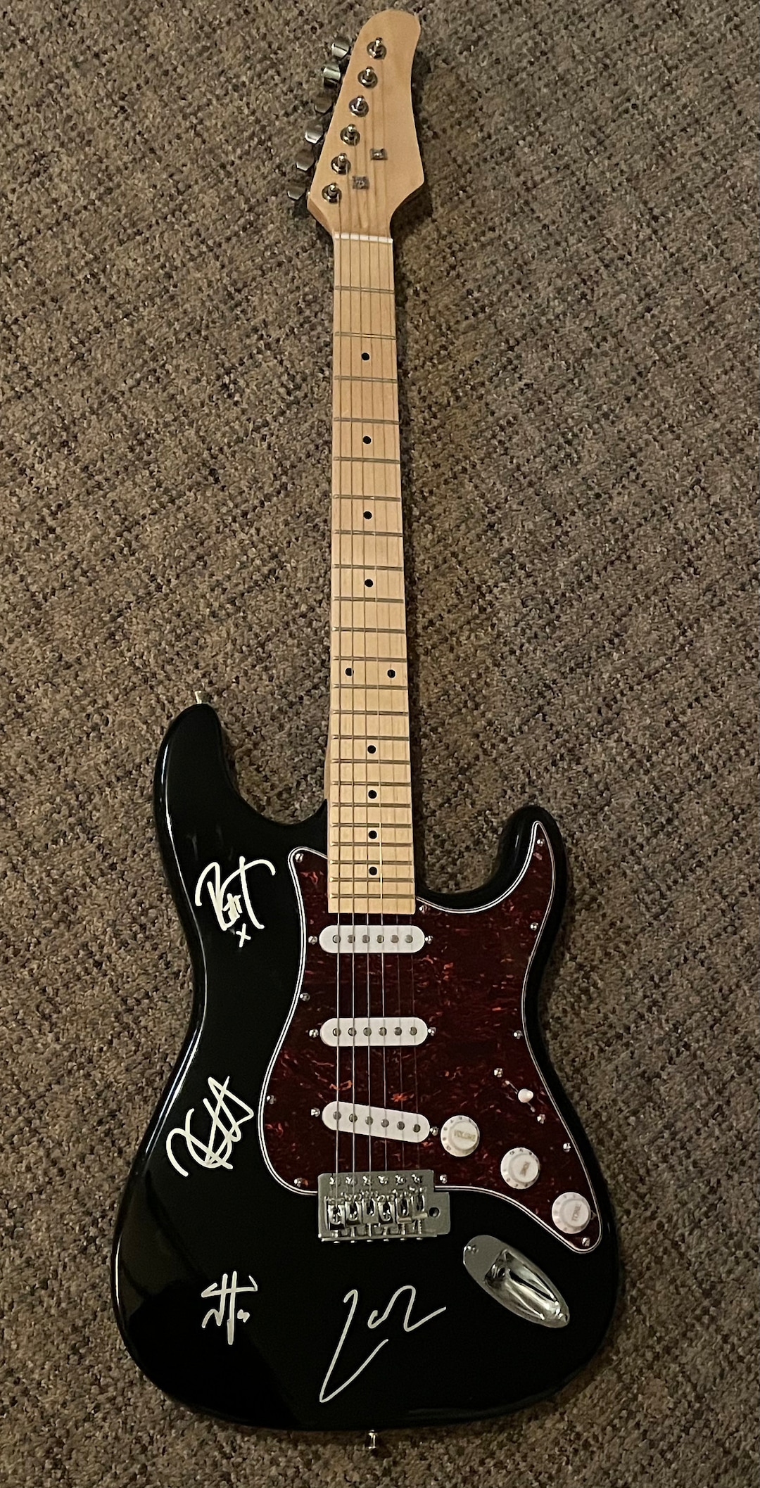 METALLICA Signed AUTOGRAPHED Full Size GUITAR - Etsy