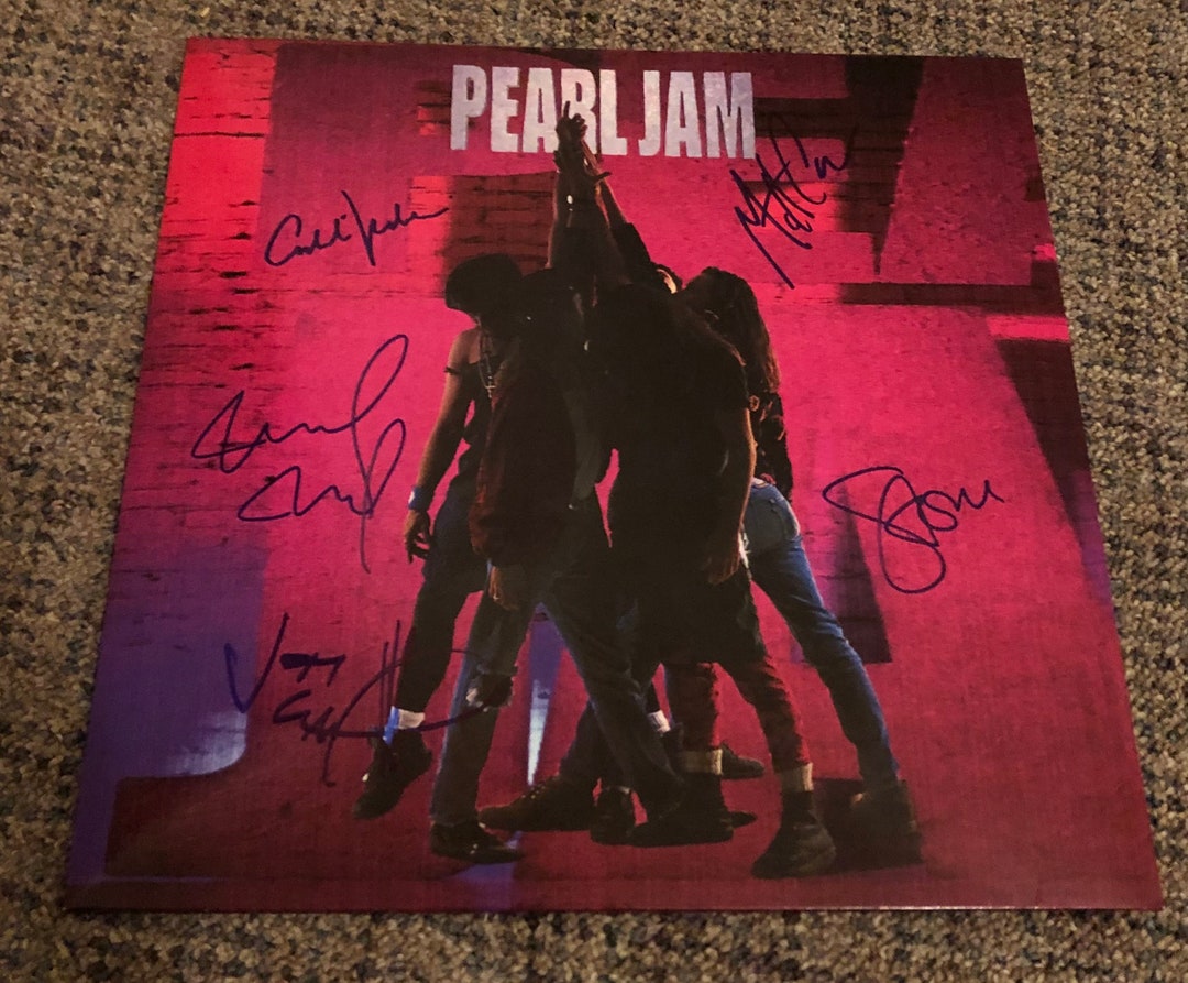 PEARL JAM Autographed Signed #1 Record Vinyl - Etsy