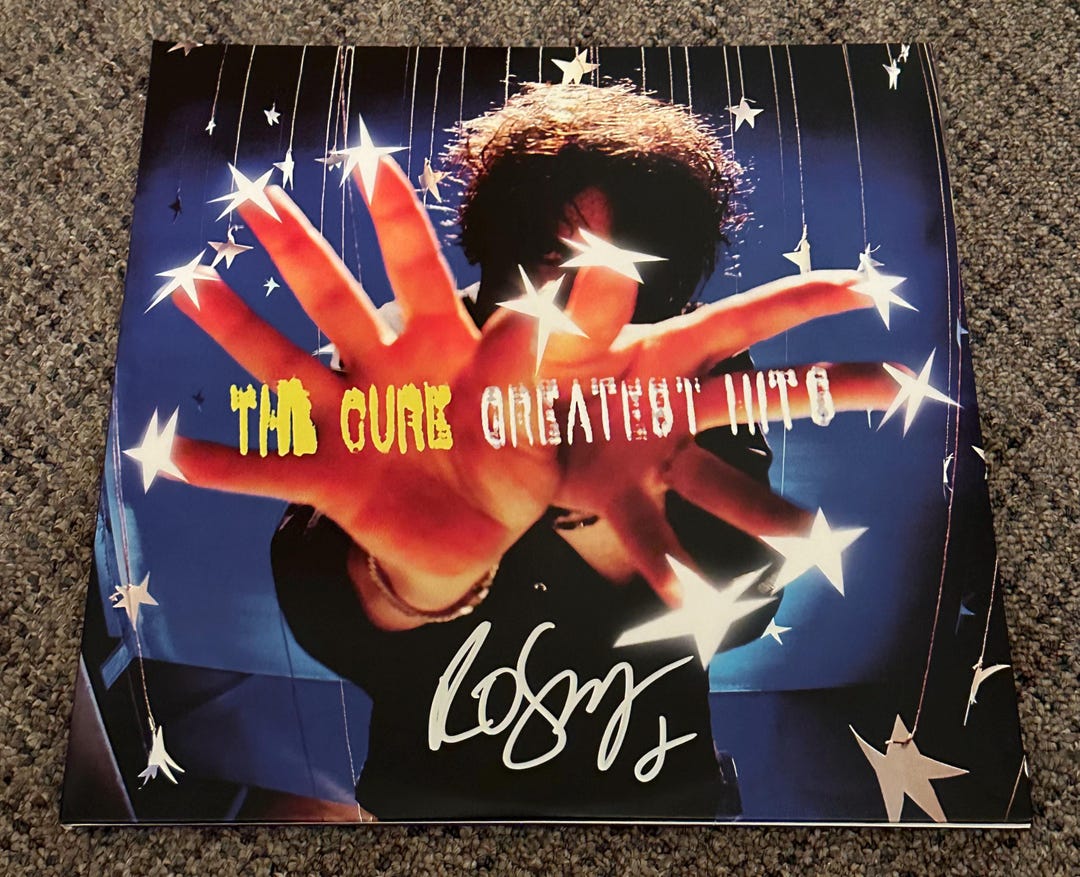 THE CURE Robert Smith Autographed 1 RECORD Vinyl - Etsy