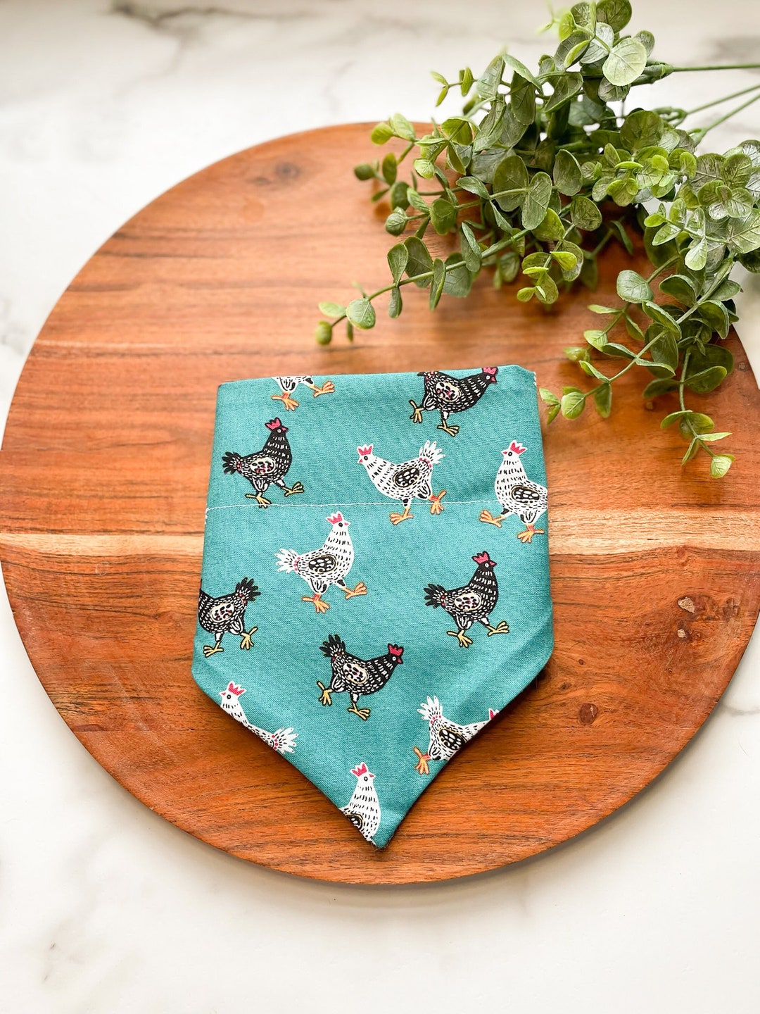 Cluckin Great Chicken Bandana, Chicken Dog Bandana, Chicken Cat Bandana ...
