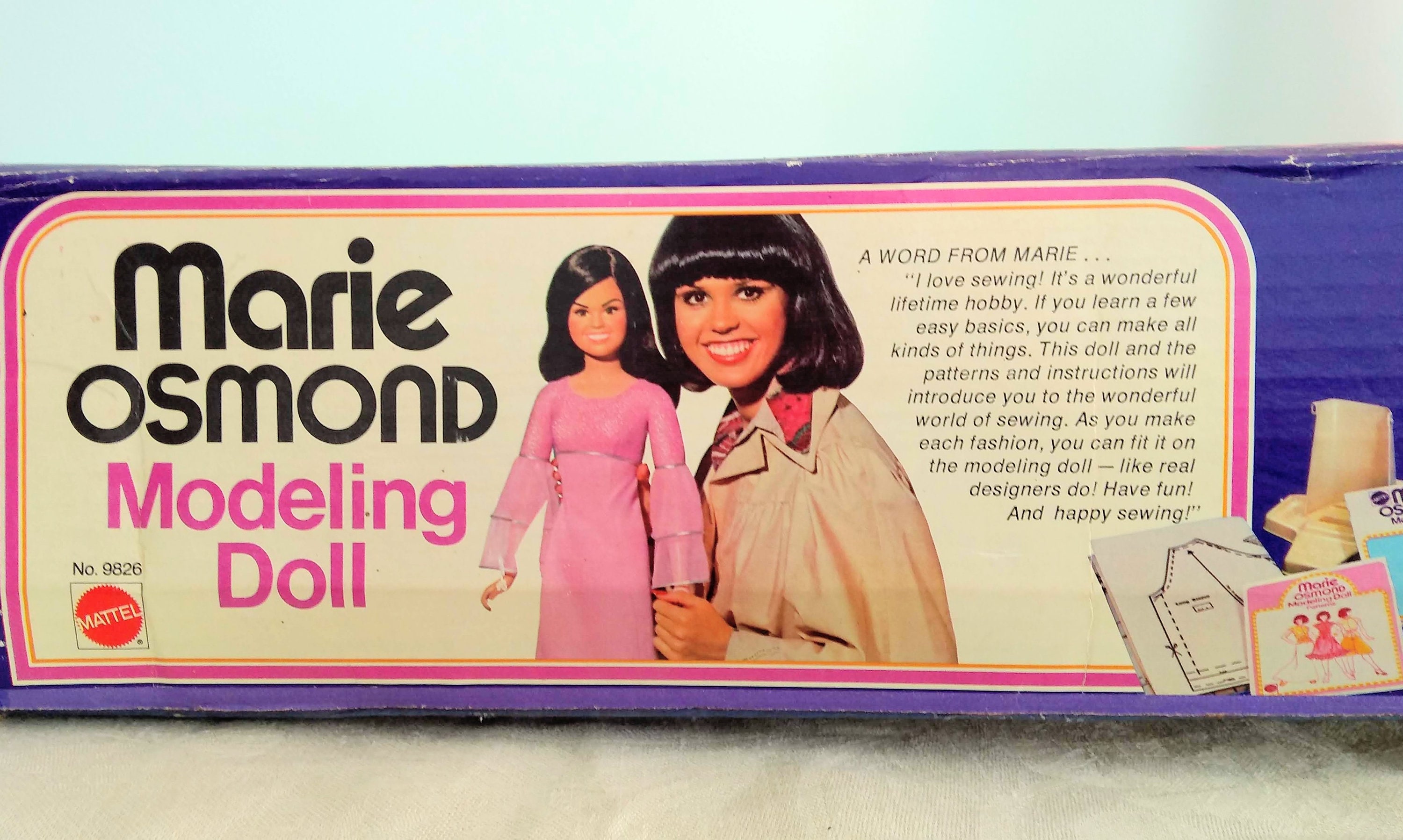 Marie Osmond Doll Vintage MATTEL Modelling Doll With Original | Etsy