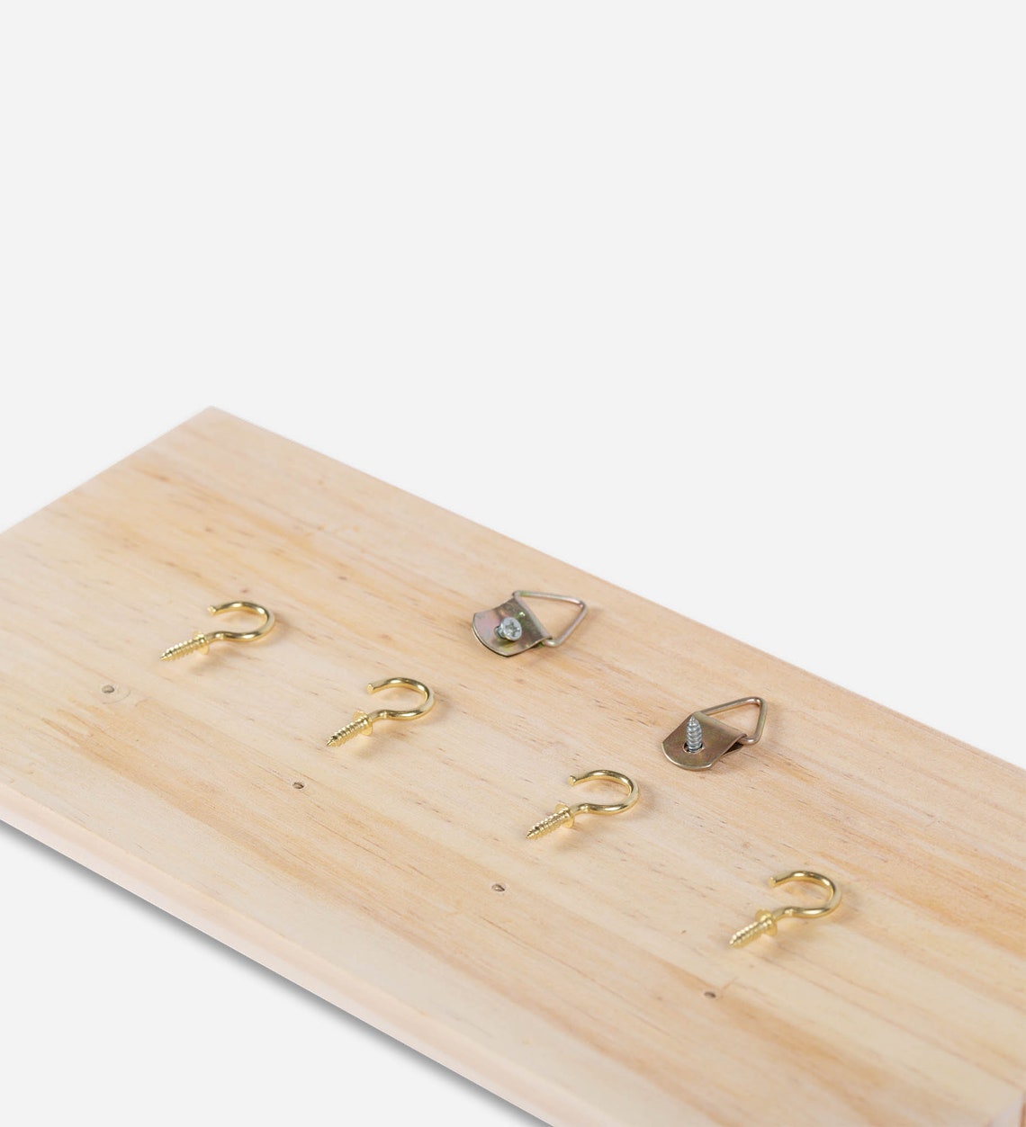 Preppy Wood Key Holder, Personalized Wood Key Holder, Grandmillennial ...