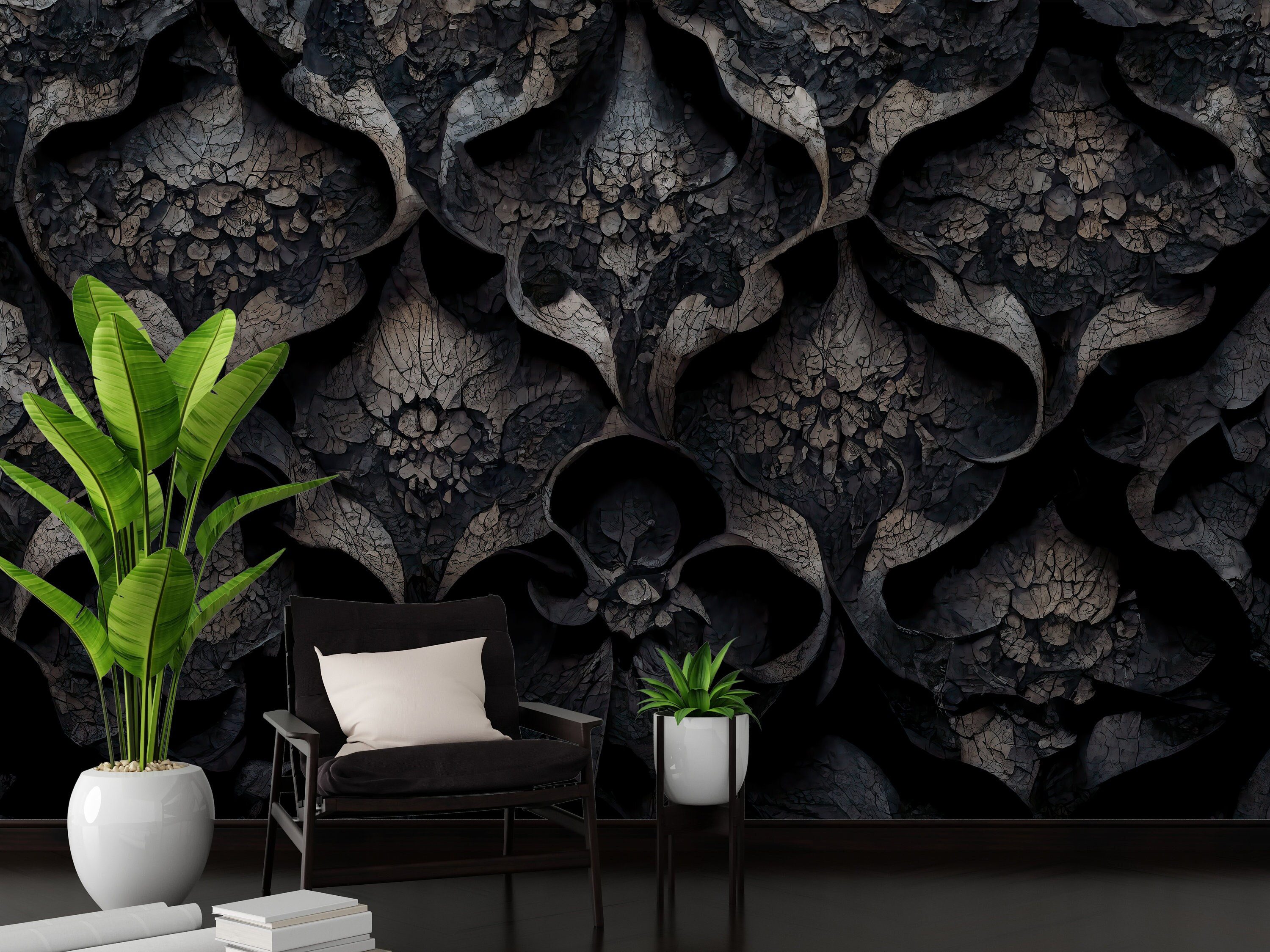 Gothic Room Wallpaper