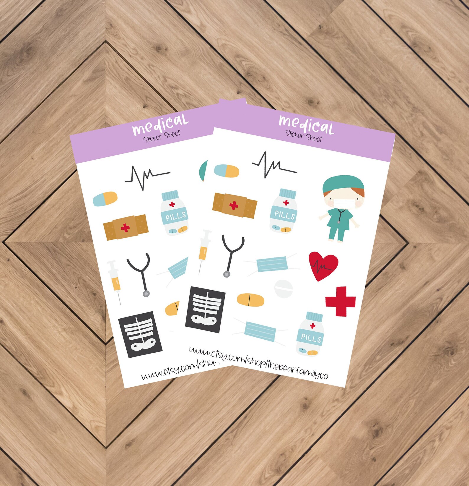 Medical Stickers Hospital Stickers Medication Stickers | Etsy