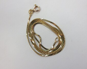 14k S Link Chain - Etsy