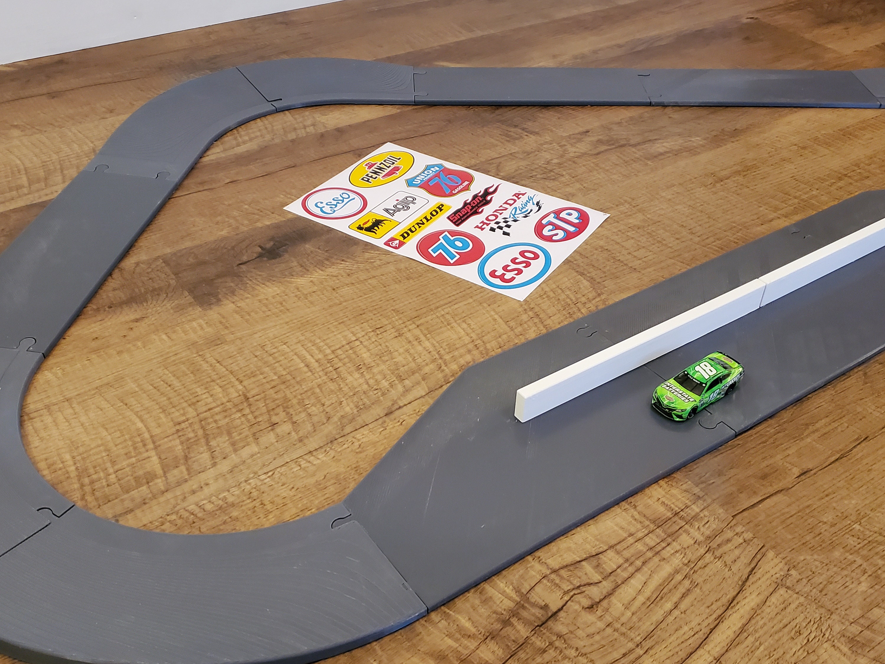 Replica Pocono Race Track Toy - Nascar - Etsy