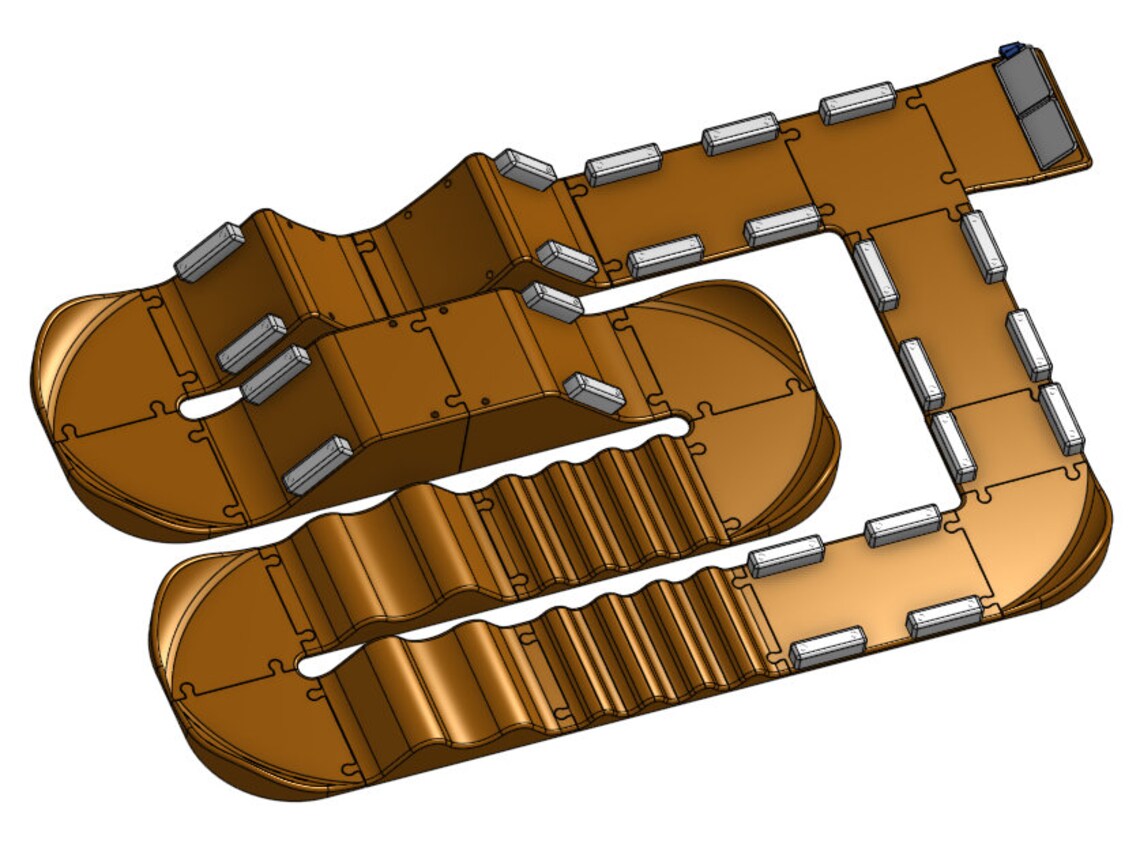 Expanded Toy Motorcycle Track, Dirt Bike Track, Motocross Track ...