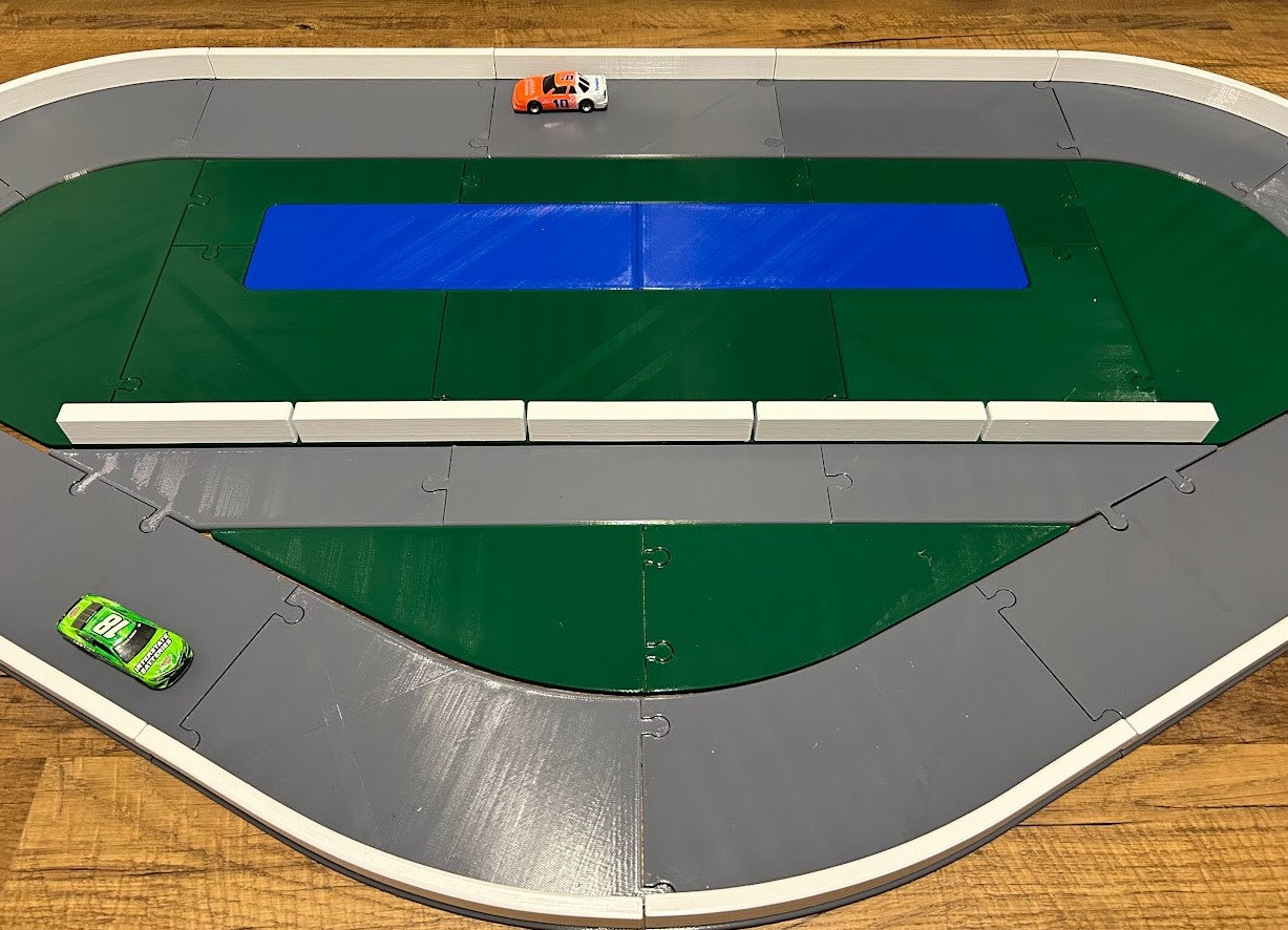 Flat Wider Replica Daytona Race Track Toy With Accessories Nascar - Etsy