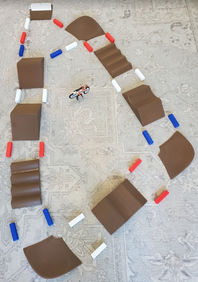 Toy Motorcycle Track, Dirt Bike Track, Motocross Track, Supercross ...