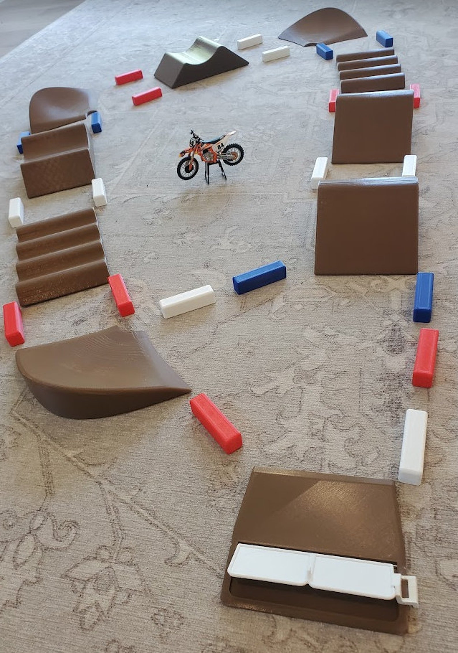 Toy Motorcycle Track, Dirt Bike Track, Motocross Track, Supercross ...